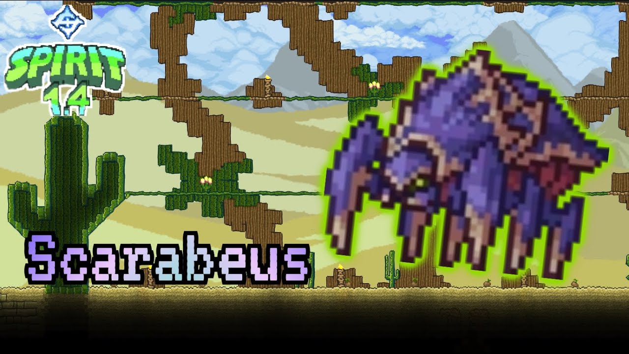Scarabeus [Terraria - Spirit Mod v1.4.4.10] [Master Mod - Warrior ...