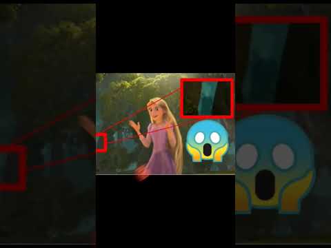 slender man found in diseny movies 😰#frozen#tangled#rupenzel