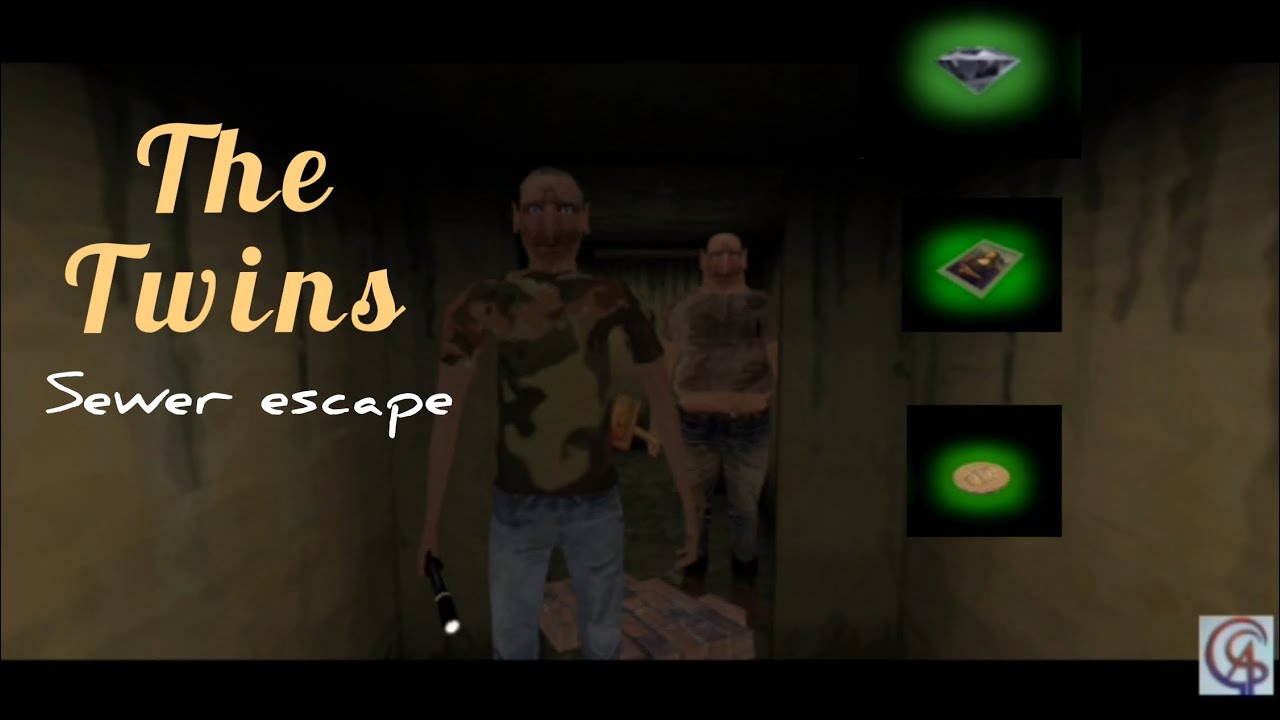 The Twins | Sewer escape | Horror escape gameplay | Interactive ...