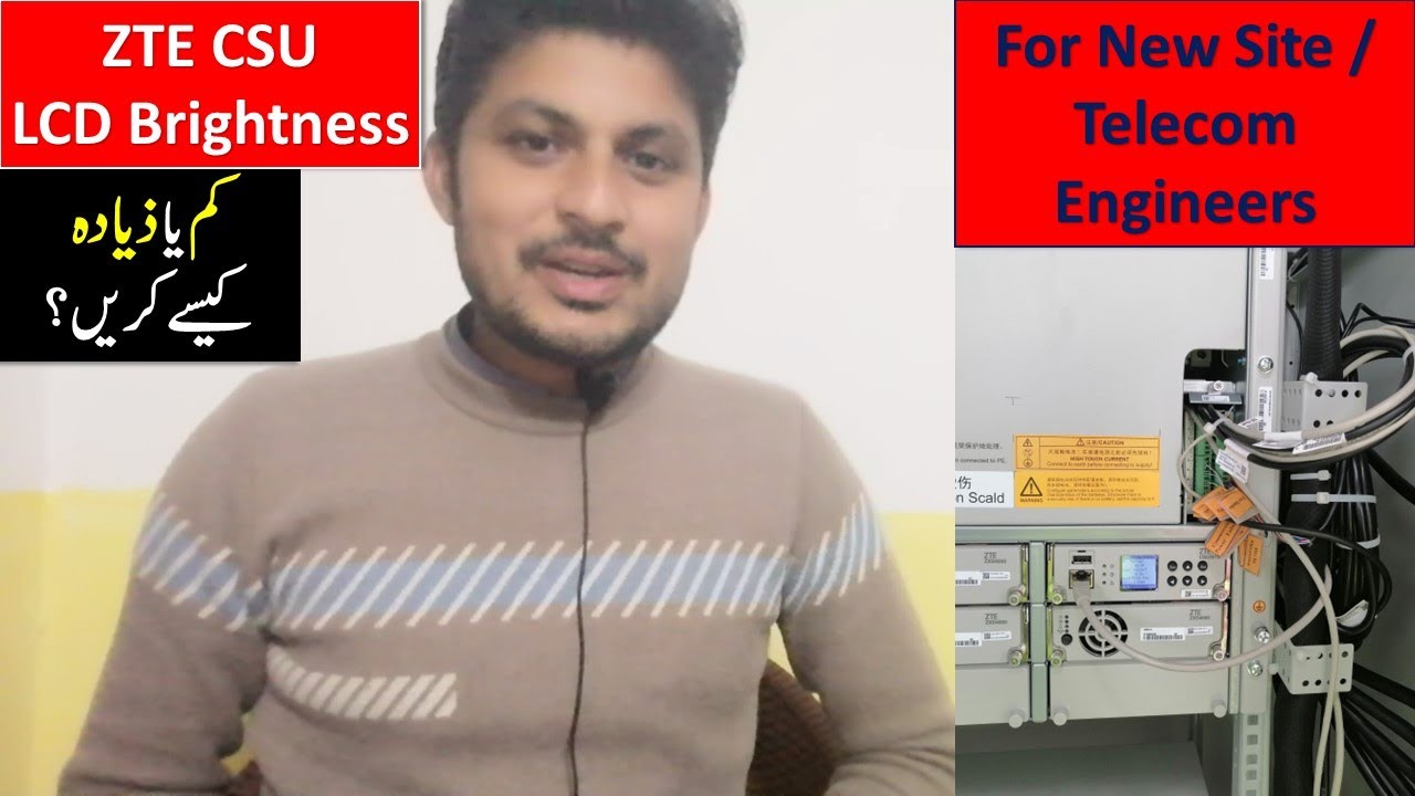 ZTE CSU501B LCD Brightness Settings | ZTE CSU501B | Screen Brightness | PK Telecommunications ...