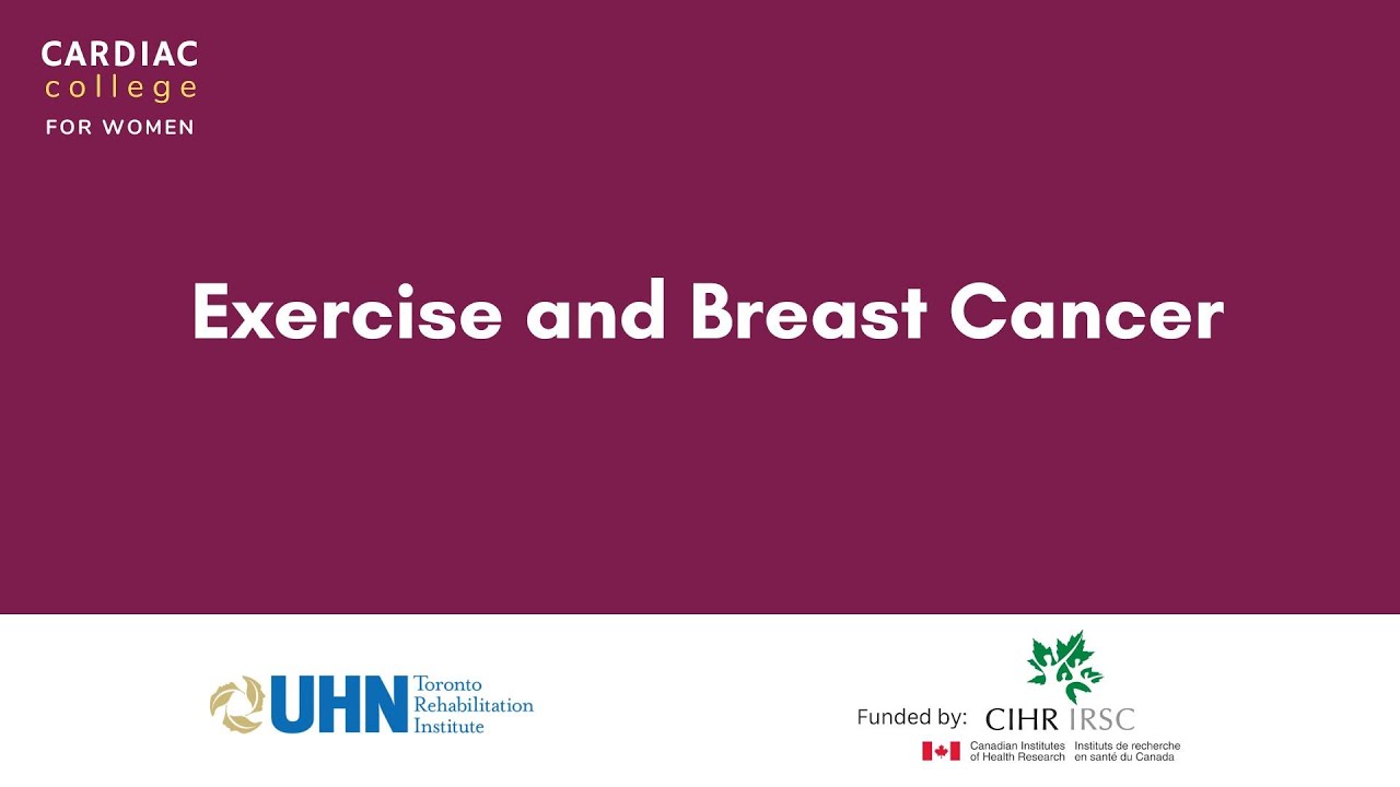 Exercise and Breast Cancer - YouTube