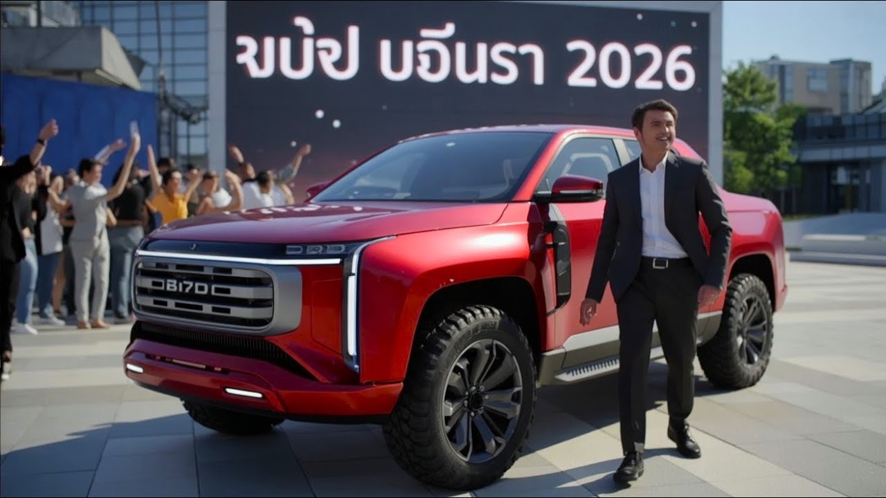 BYD Ultra Ultimate B6 2026 ⚡ กระบะไฟฟ้ารุ่นใหม่ บุกตลาดไทย | AutoBang ...