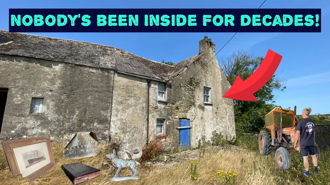 Nobody’s Been In This Abandoned Farm House For Decades.. We Find Some ...