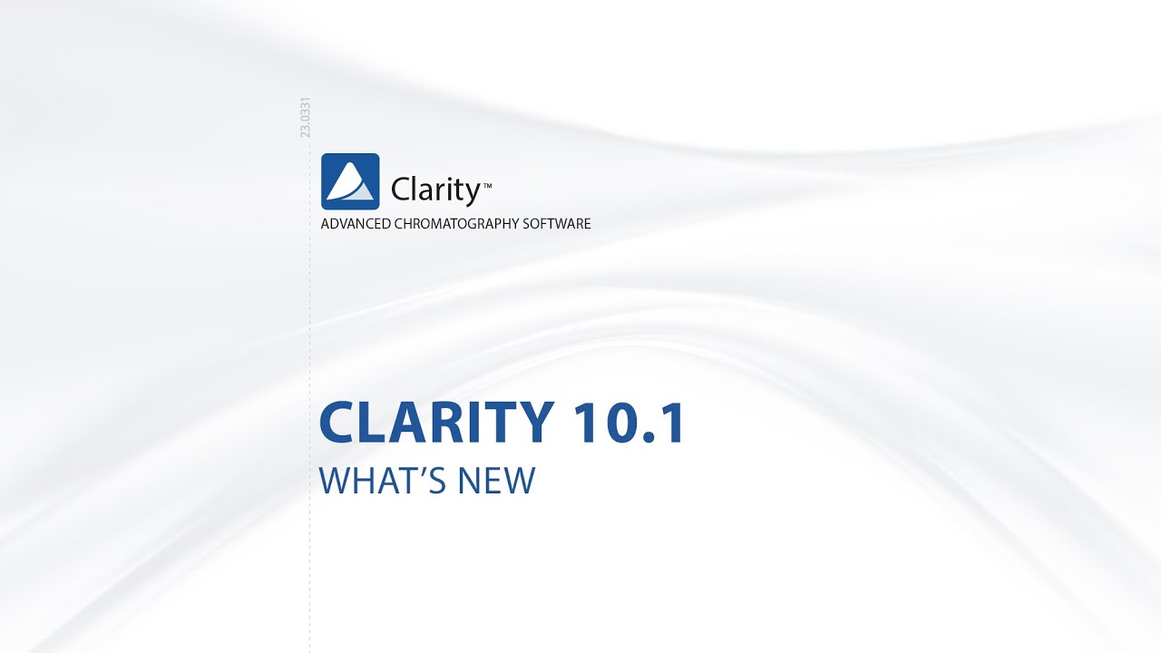 Clarity - What's new in 10.1 - YouTube