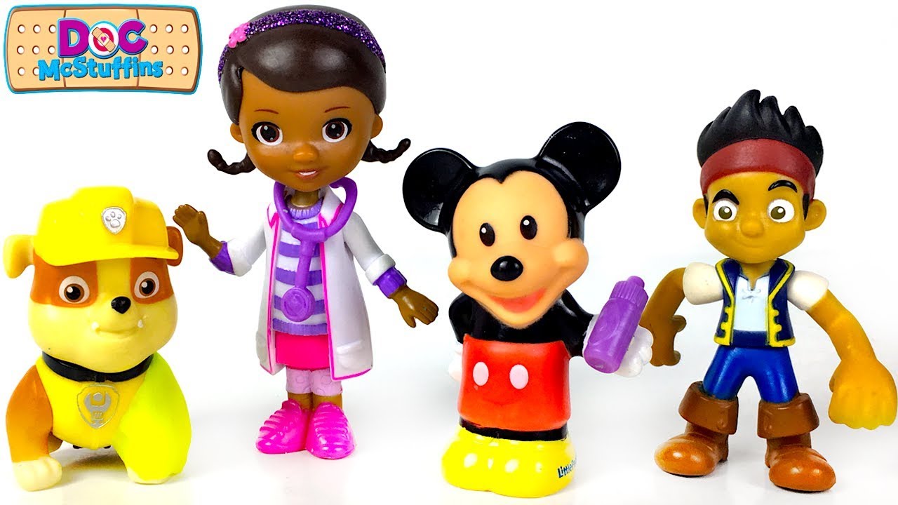 STORY WITH DOC MCSTUFFINS AND BLAZE RUBBLE MICKEY MOUSE OLAF & JAKE AND ...