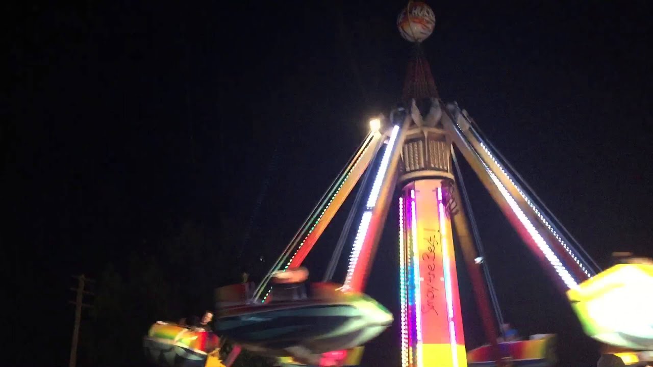 The hurricane ride off ride pov at The Inverell show - YouTube