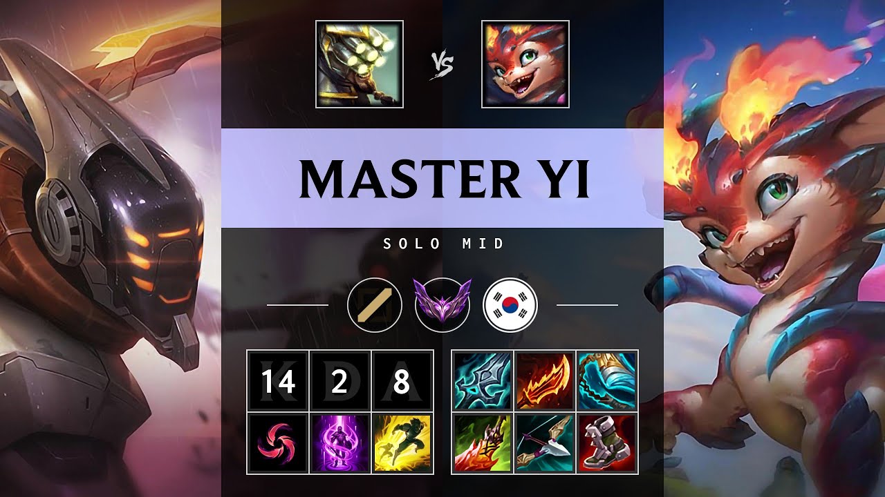 Master Yi Mid vs Smolder: Legendary - KR Master Patch 14.24 - YouTube