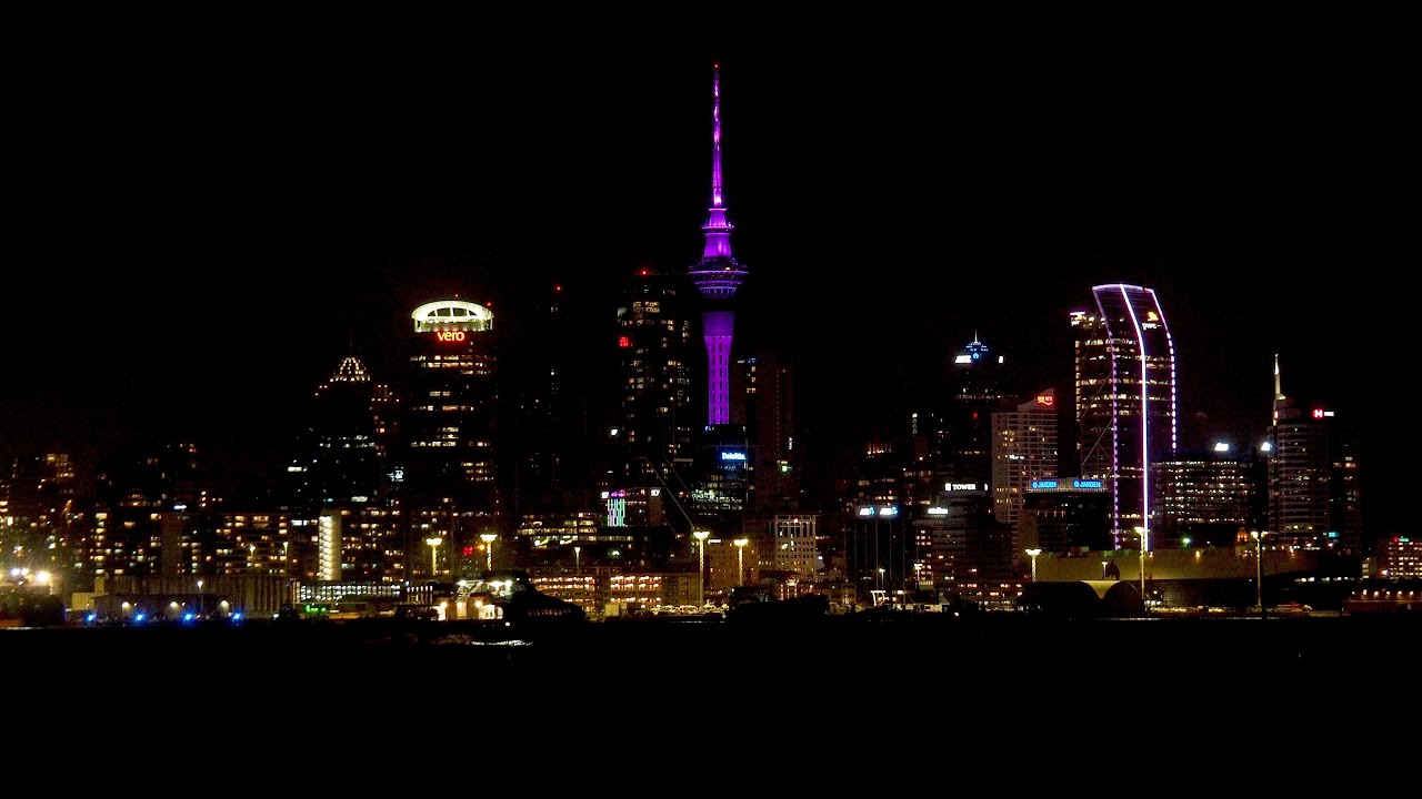 Auckland Sky Tower and Ferries 4K - YouTube