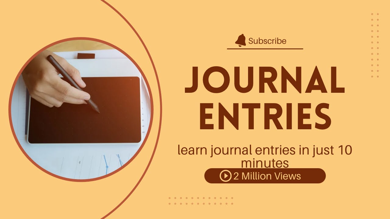 Journal Entries easy way (part-1) #youtube #education - YouTube