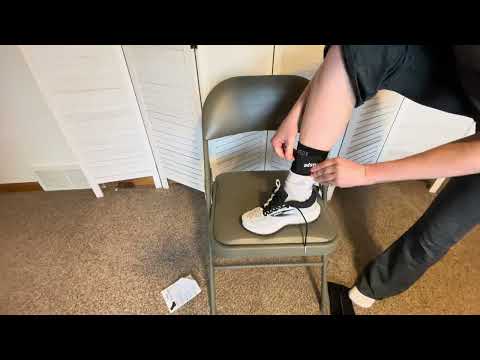 Caspe Ankle Braces Men & Women - Unboxing and Demo Try On with Shoe!