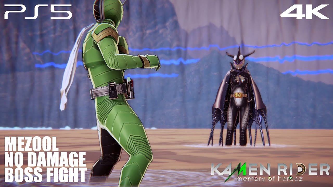Kamen Rider: Memory of Heroez - Mezool Boss Fight | No Damage | PS5 4K ...