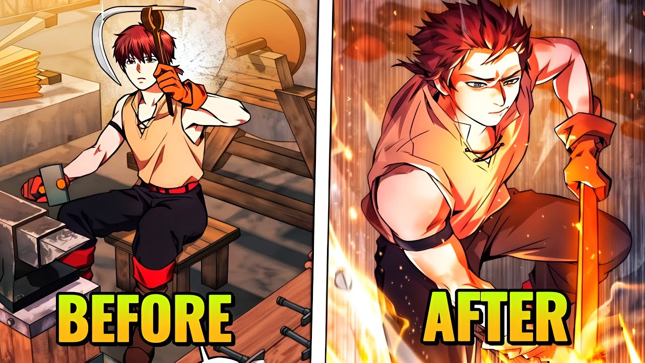 The Boy Lost His Hero but Became a Legendary SS-Rank Blacksmith - Manhwa Recap - YouTube