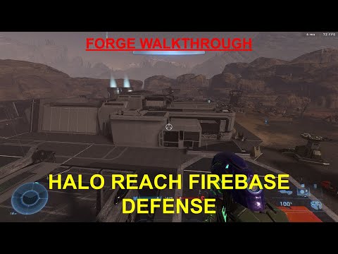 HALO REACH FIREBASE DEFENSE | Forge Walkthrough (HALO: INFINITE) - YouTube