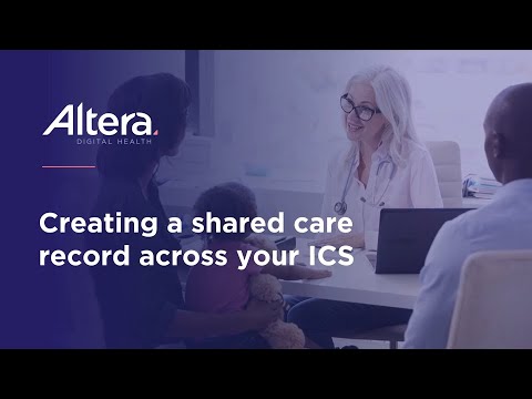 Altera dbMotion Creating a shared care record across your ICS - YouTube