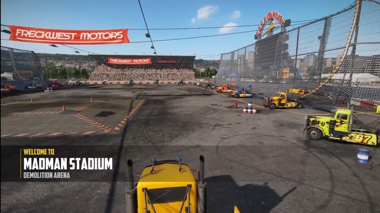 Wreckfest [PS4] Gameplay Clip | The Most Dangerous Demolition Derby ...