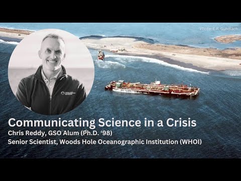 Communicating Science in a Crisis - Christopher Reddy - YouTube
