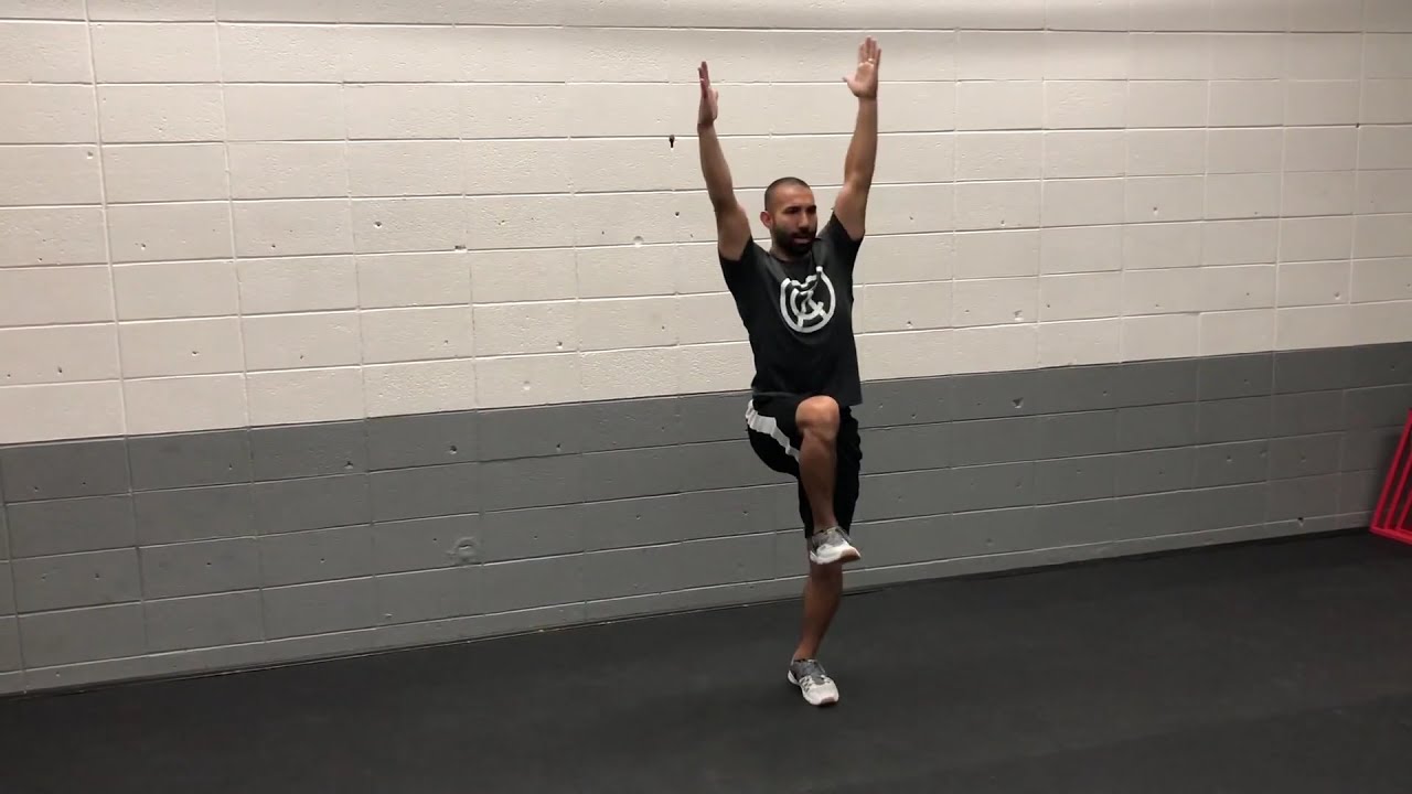 Stationary High Knee Switch w/OH Reach - YouTube