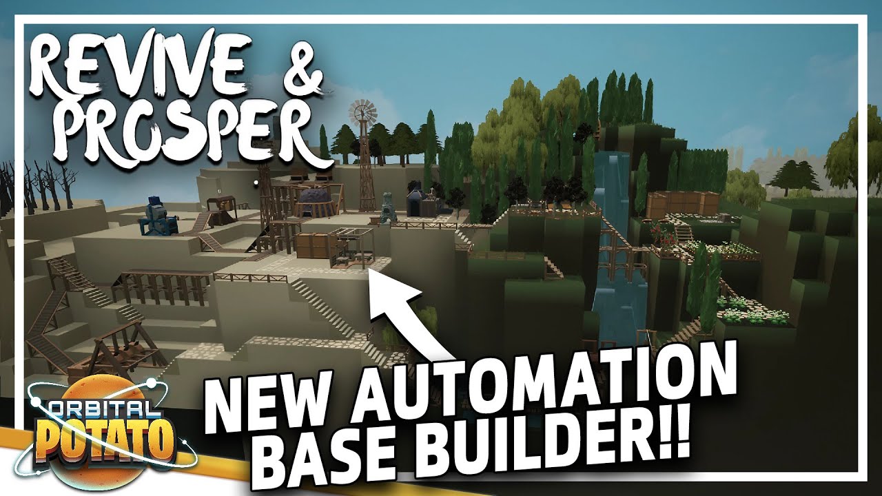 NEW Automation City Builder!! - Revive And Prosper - Colony Sim ...