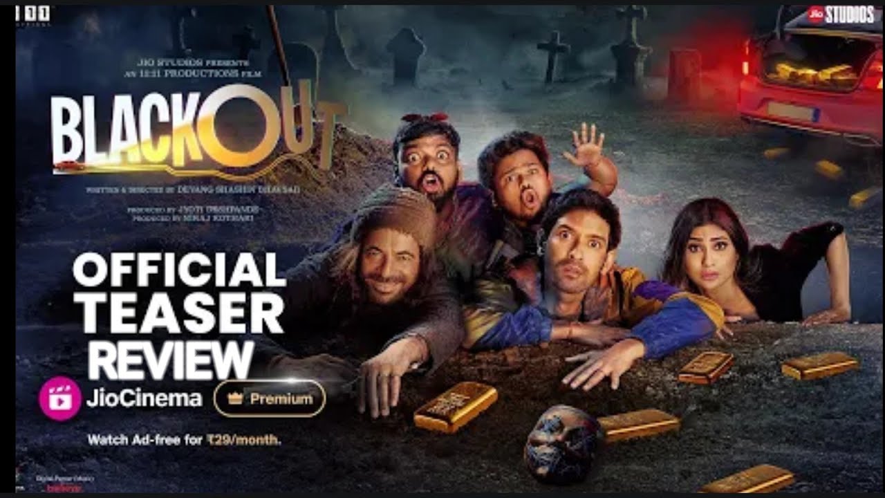 Blackout Movie Teaser Review | Miss Evaluator |#vikrantmassey # ...