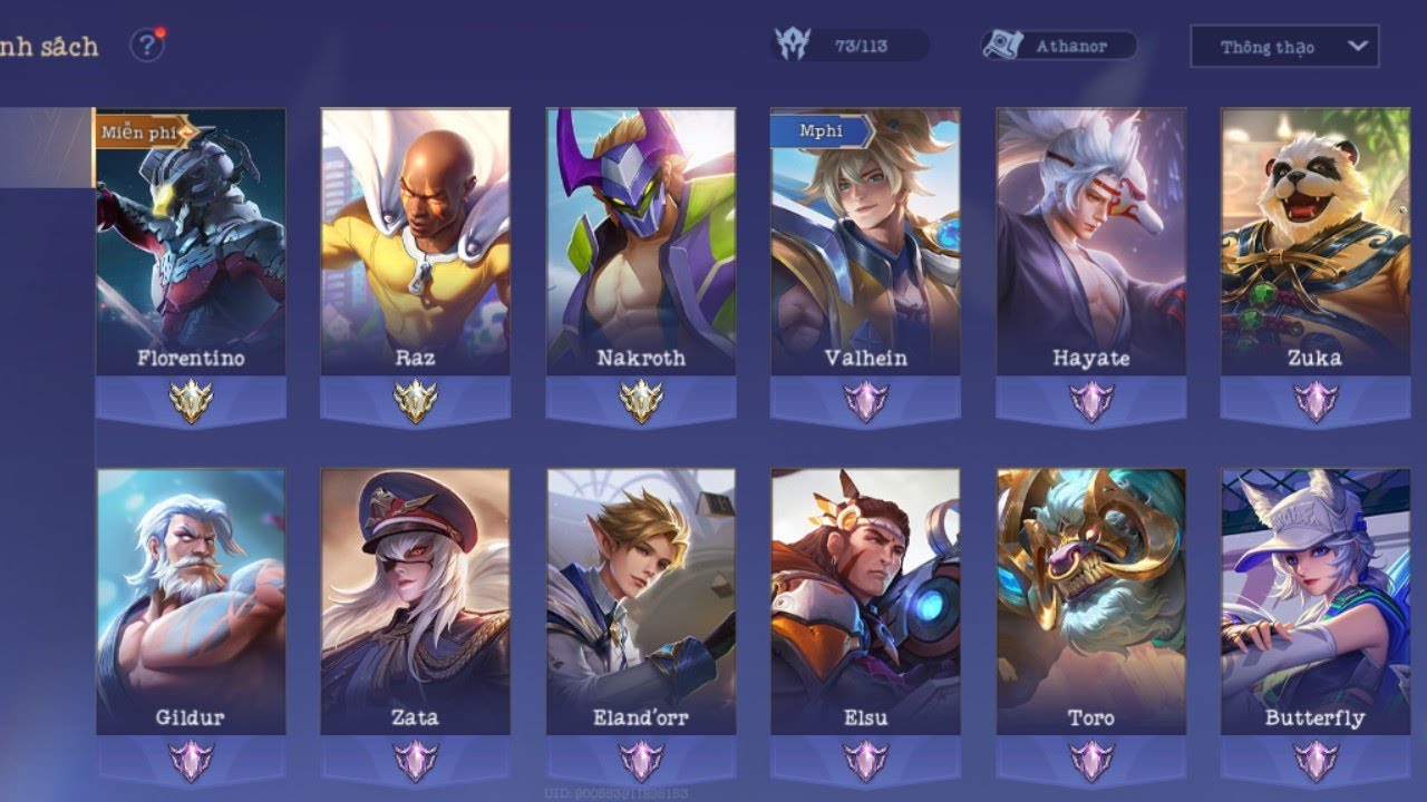 Tặng nick liên quân flo seven, nak B boy - YouTube