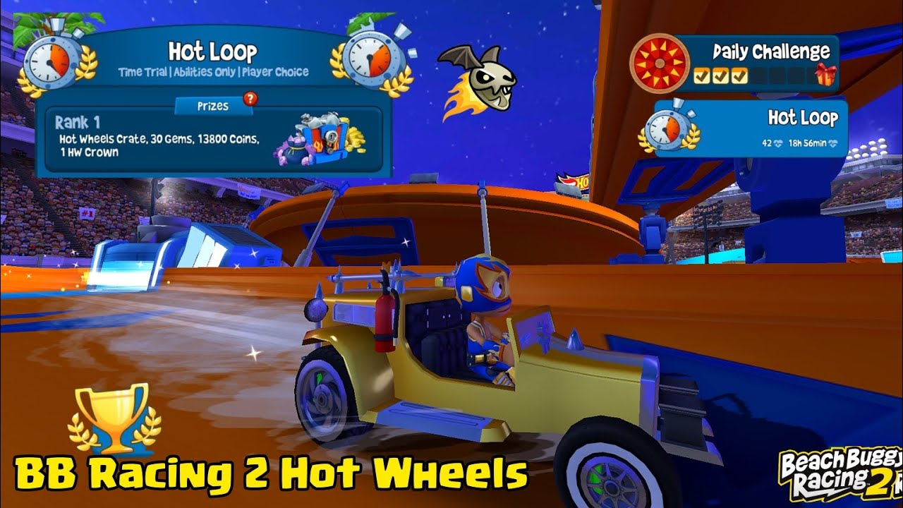 BB Racing 2 Hot Loop - Time Trial | Hot Wheels Crate, 30 Gems 💎 13800 ...