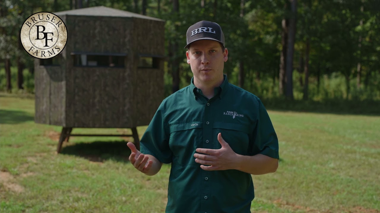 Insulated Hunting Blind by MB Ranch King Overview - YouTube