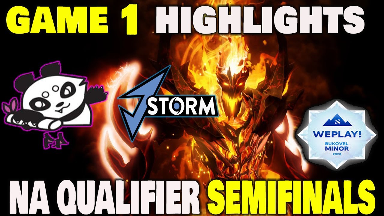 FIGHTING PANDAS VS J.STORM GAME 1 Bukovel Minor NA Qualifier Upper ...