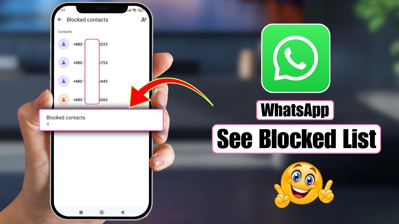 How to See Blocked List on WhatsApp | View & Manage Blocked Contacts ...