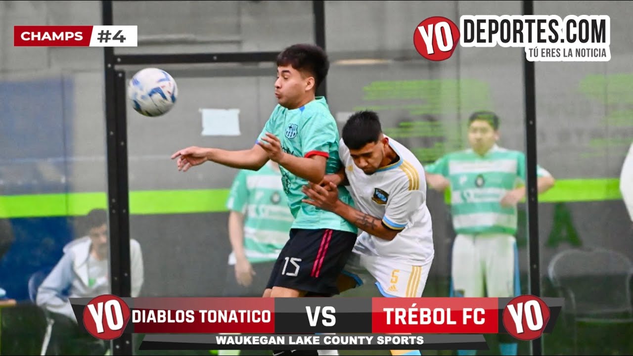 Diablos Tonatico 🆚 Trébol FC Waukegan Lake County Sports #yodeportes ...