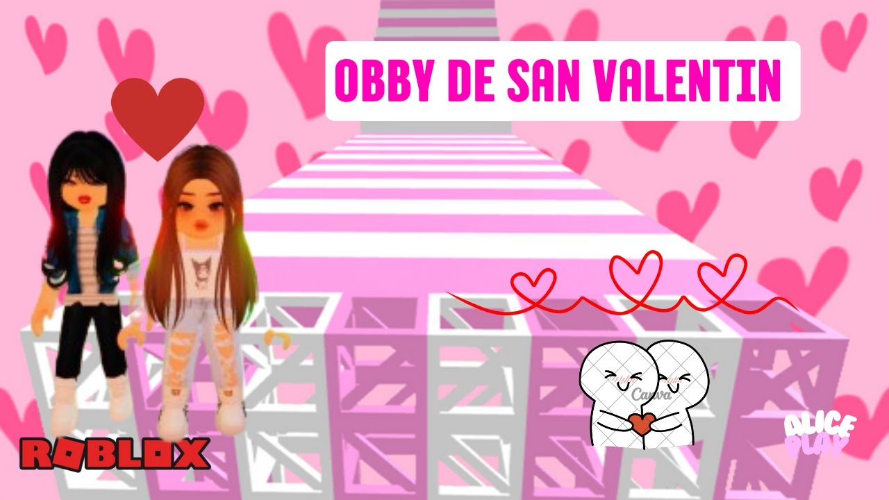 JUGAMOS OBBY DEL DIA DEL AMOR SAN VALENTIN EN ROBLOX - YouTube