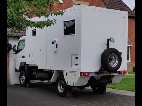 Fuso Canter 4x4 camper build - Part-4 - YouTube