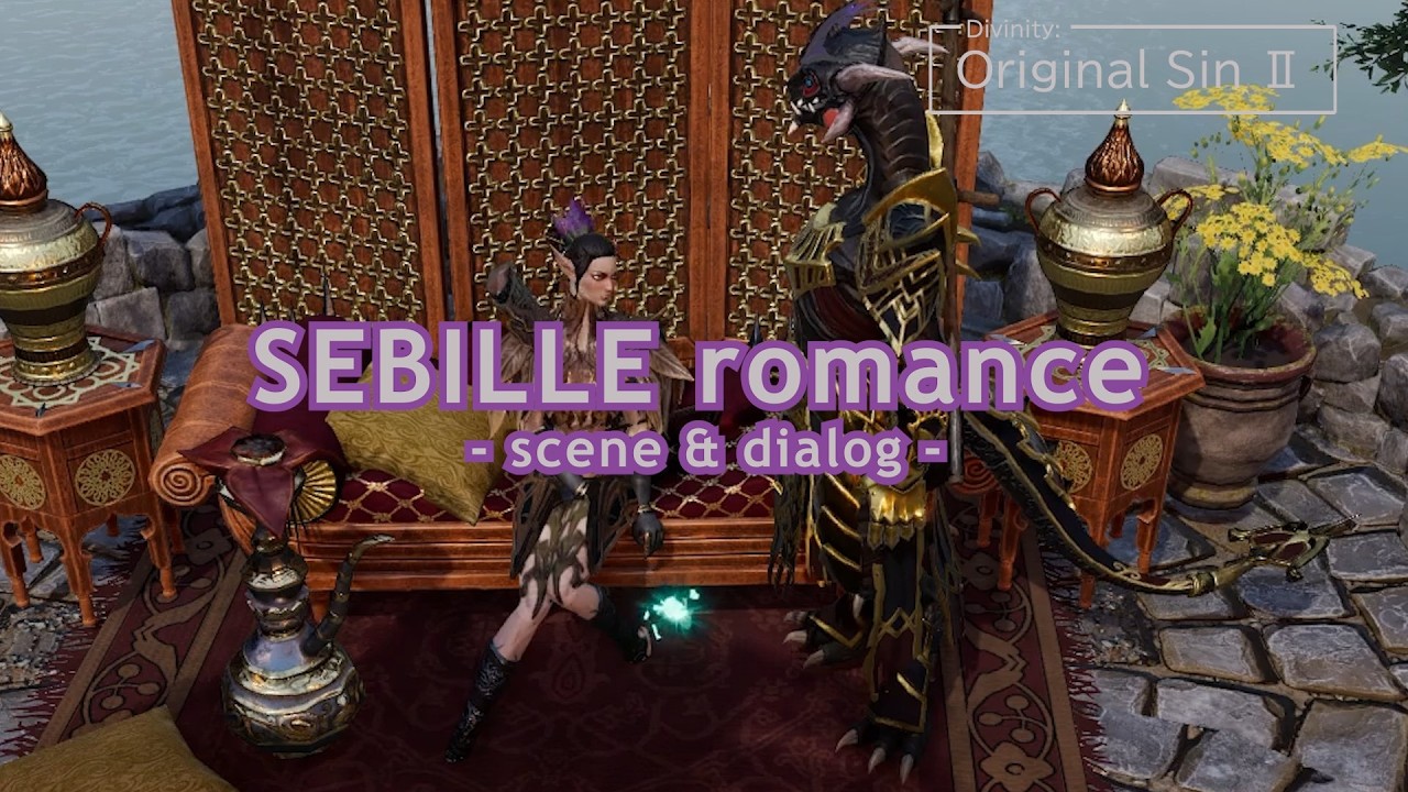 [Divinity: Original Sin 2 DE] -Sebille Romance SCENCE & DIALOG (日本語字幕 ...