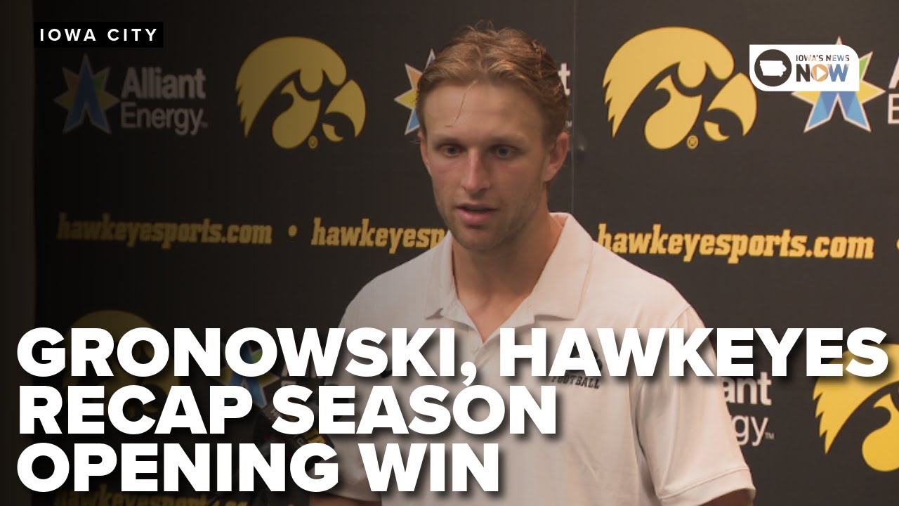 The Hawkeyes look back on their win over Albany in the season-opener ...