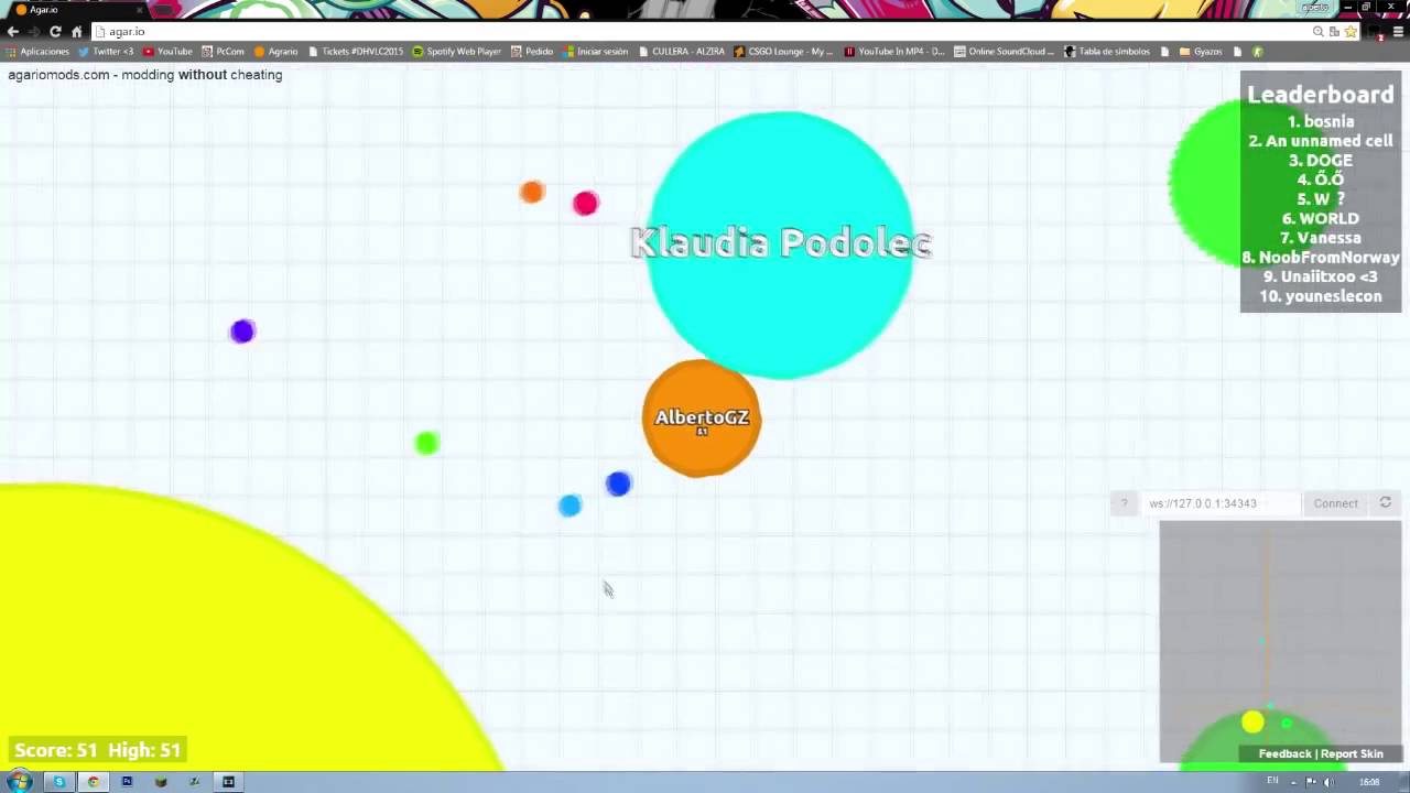 HACK Agar.io | Minimapa funciona 100%!! | TUTORIAL EN ESPAÑOL - YouTube