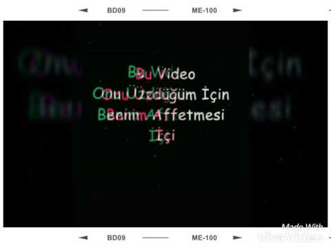 Özür dilerim #A