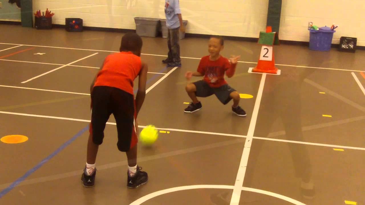 Underhand Rolling To A Partner (An Introduction) - YouTube