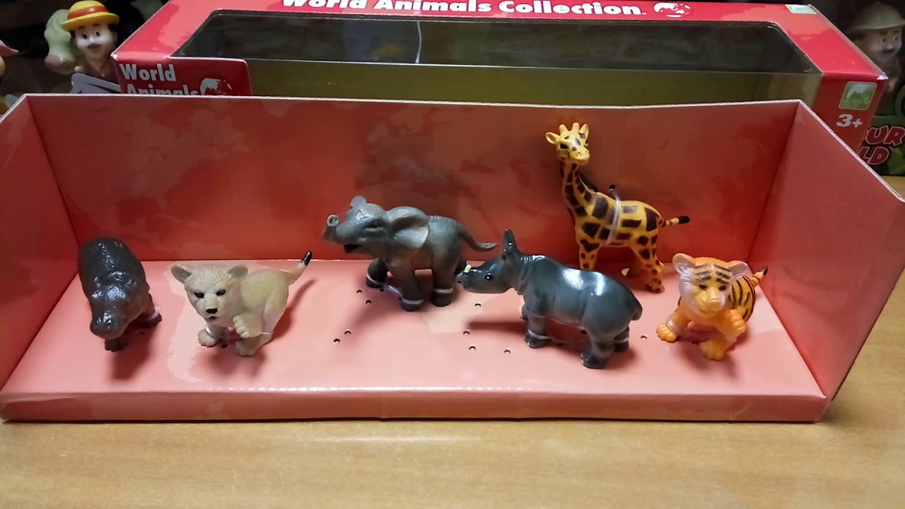 Набор фигурок животных Toy Major(3) - YouTube