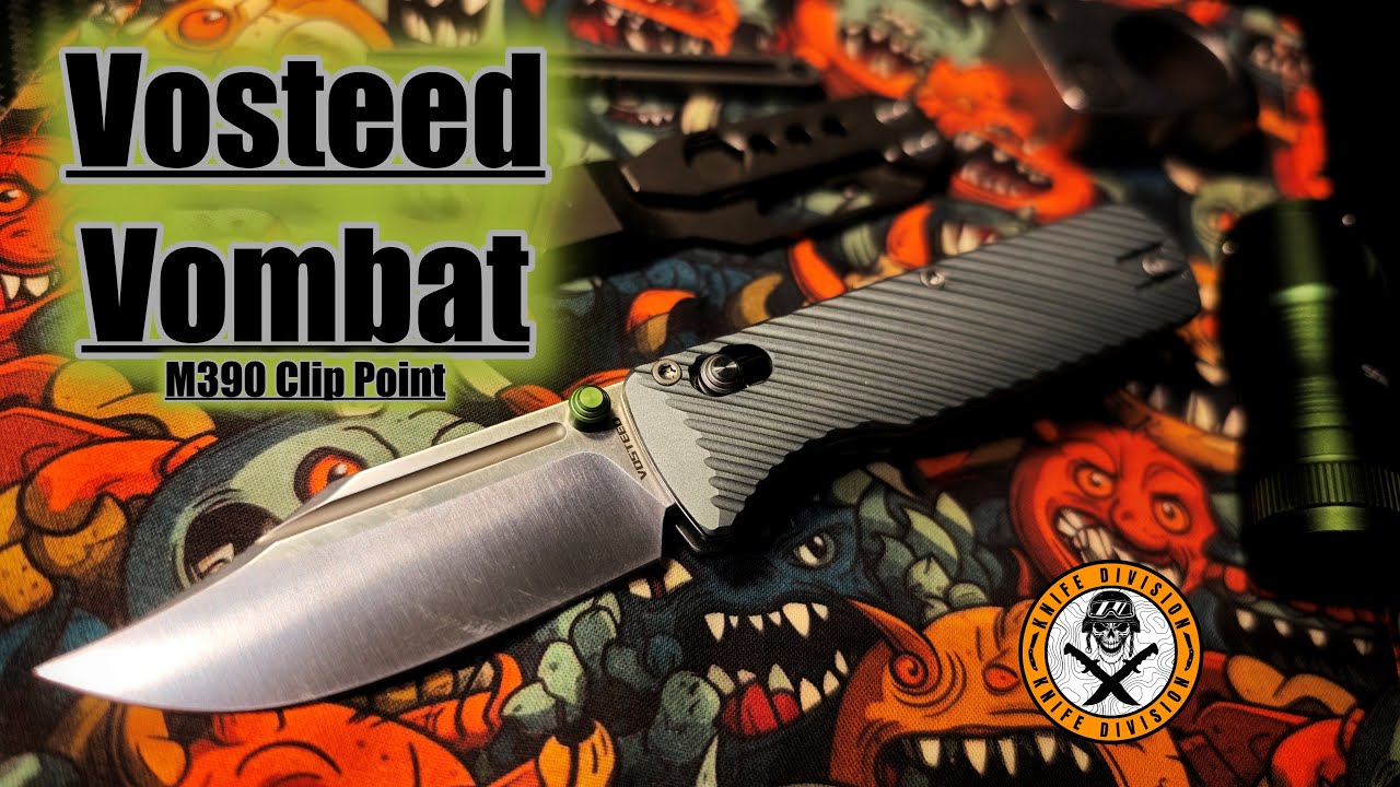 Wombat! Vosteed Vombat M390 Clip Point - YouTube