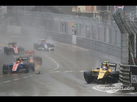 F1 2016 Monaco GP All Crashes & Mistakes #6