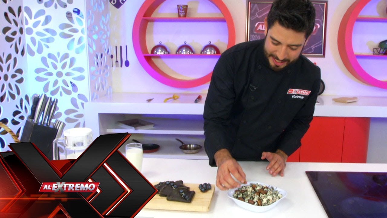 Rahmar prepara diferentes Snack´s negros | Al Extremo - YouTube