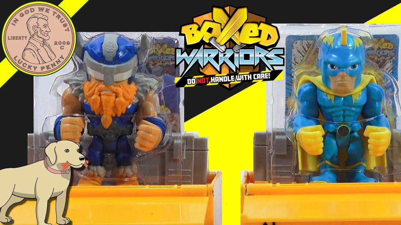 Boxed Warriors Super Surprise Box Toy Review - YouTube