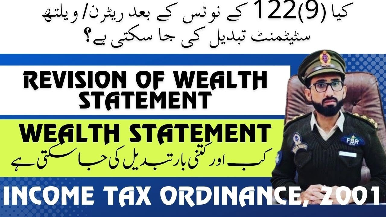 Revealing Wealth Statement Revisions: The Tax Secrets You Must Know ...