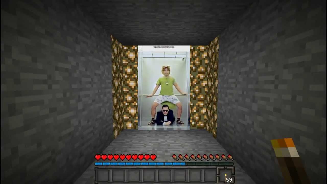 Reupload: Minecraft Gangnam style Steve i jego kumpel Ocelot [Parody ...