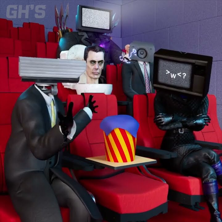 skibidi in cinema #funny #skibiditoilet - YouTube
