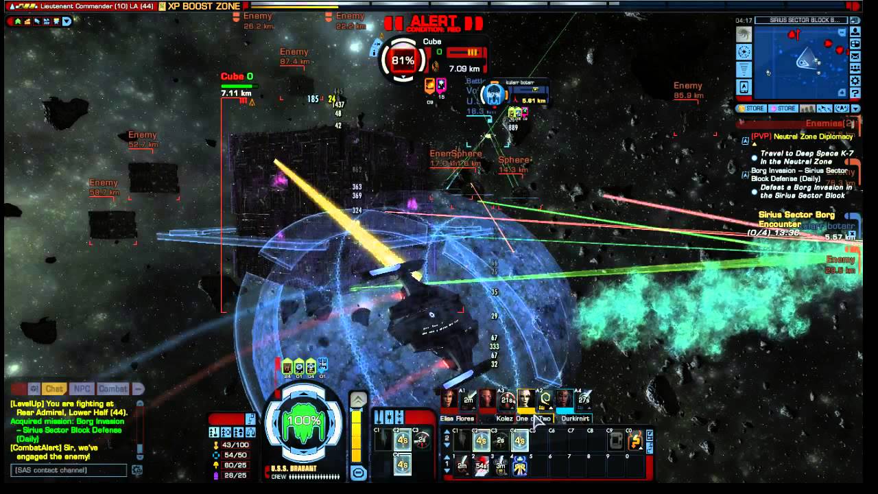 STO Starfleet Android Engineering Officer Candidate - YouTube