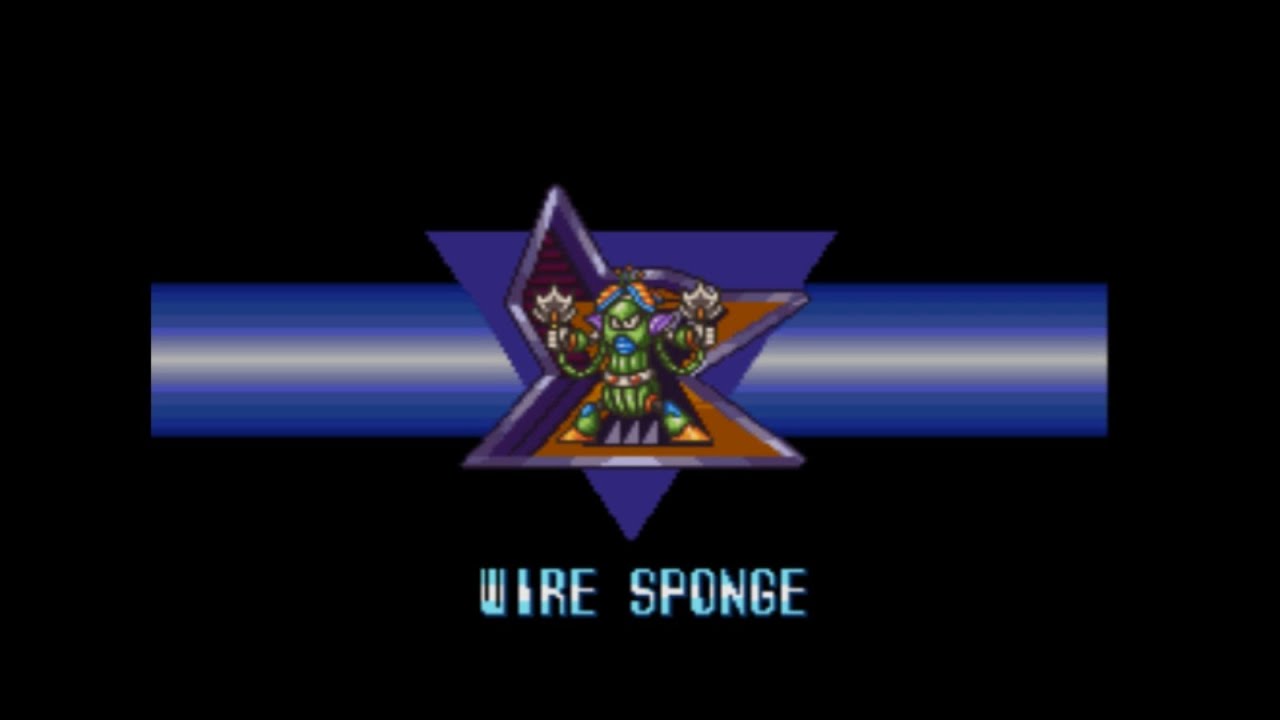 Megaman X2 (Megaman X Collection) #07 - Wire Sponge - YouTube