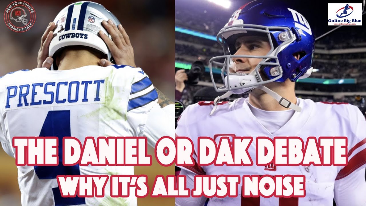 New York Giants Daniel Jones or Dak Prescott Debate! Why it's all just ...