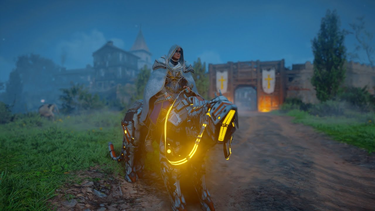 Assassin's Creed Valhalla | Stealth, Combat | BLESSED WARRIOR ARMOR SET ...