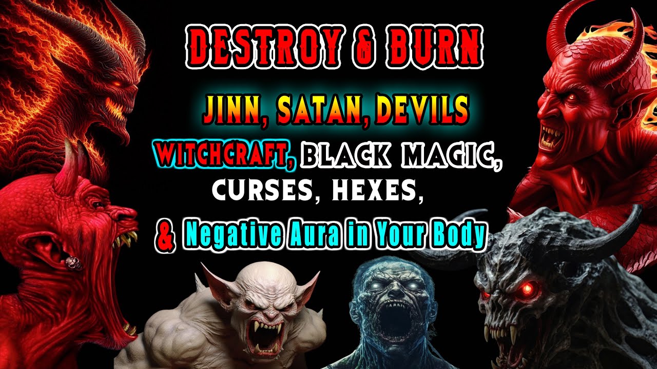 BURN AND DESTROY JINN, DEMONS AND BLACK MAGIC IN YOUR BODY! THE MOST ...