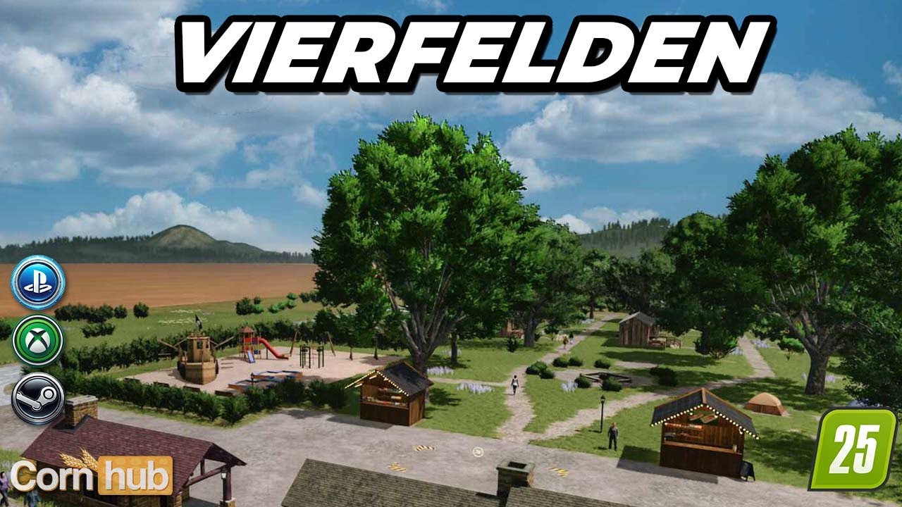 LS25 Maps - Vierfelden - LS25 Mapvorstellung - YouTube